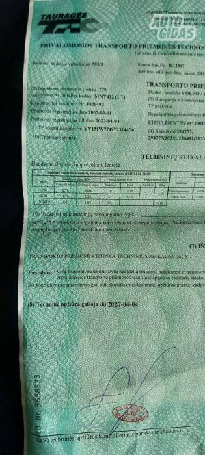 Синий Вольво В50 2007 в Арёгала, объемом двигателя 2.40 л и пробегом 310 тыс. км за 3500 €, фото 12 на AUTOMOTO.COM.LV