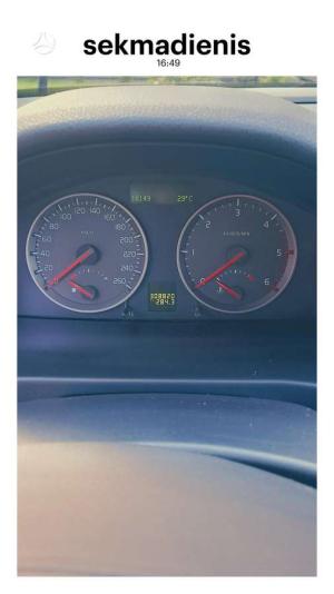 Zils Volvo V50 2007 Viļņa, ar dzinēja tilpumu 1.56 L un nobraukumu 309 tūkst. km par 1900 €, foto 4 vietnē AUTOMOTO.COM.LV