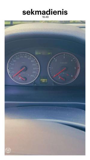 Zils Volvo V50 2007 Viļņa, ar dzinēja tilpumu 1.56 L un nobraukumu 309 tūkst. km par 1900 €, foto 9 vietnē AUTOMOTO.COM.LV