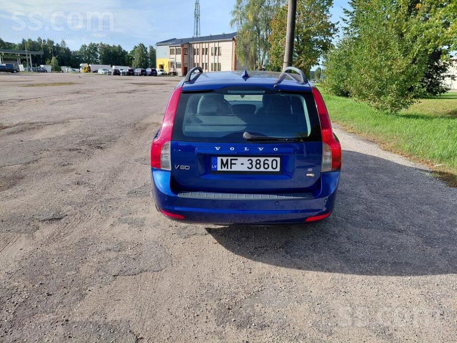 Синий Вольво В50 2010 в Талси, объемом двигателя 1.60 л и пробегом 238 тыс. км за 2790 €, фото 11 на AUTOMOTO.COM.LV