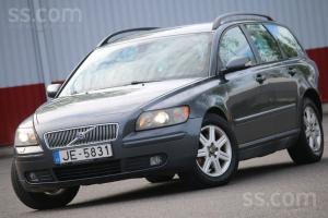 Grey Volvo V50 2005 in Riga, with an engine capacity of 2.00 L and mileage of 0 thousand km for 1490 €, photo  on AUTOMOTO.COM.LV