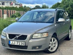 Grey Volvo V50 2007 in Riga, with an engine capacity of 2.00 L and mileage of 351 thousand km for 1580 €, photo  on AUTOMOTO.COM.LV