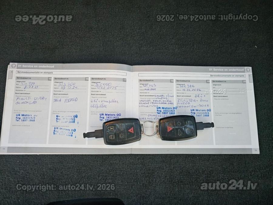Grey Volvo V50 2008 in Paide, with an engine capacity of 1.60 L and mileage of 325 thousand km for 2990 €, photo 15 on AUTOMOTO.COM.LV