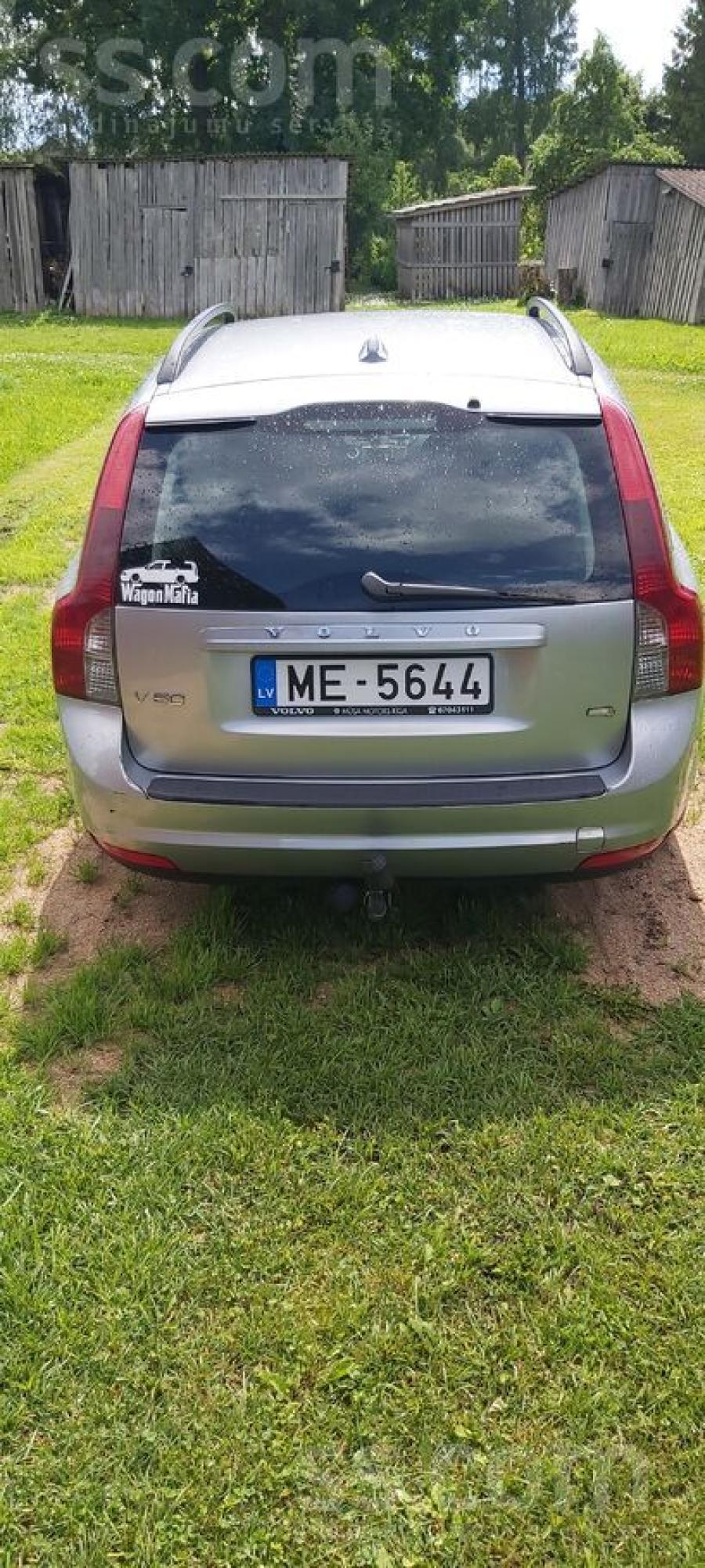 Pelēks Volvo V50 2009 Dobele, ar dzinēja tilpumu 1.60 L un nobraukumu 356 tūkst. km par 1800 €, foto 12 vietnē AUTOMOTO.COM.LV