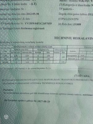 Серый Вольво В50 2012 в Мариямполе, объемом двигателя 1.56 л и пробегом 264 тыс. км за 3700 €, фото 22 на AUTOMOTO.COM.LV