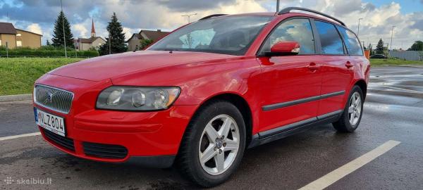 Sarkans Volvo V50 2005 Palanga, ar dzinēja tilpumu 1.80 L un nobraukumu 218 tūkst. km par 1700 €, foto 8 vietnē AUTOMOTO.COM.LV