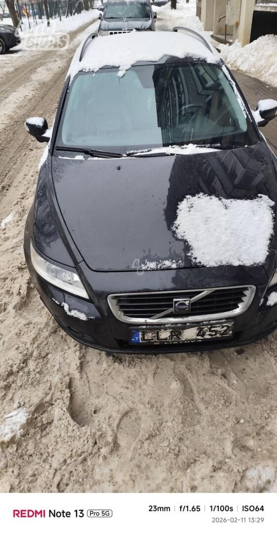 Volvo V50 2009 in Vilnius, with an engine capacity of 2.00 L and mileage of 304 thousand km for 1100 €, photo 5 on AUTOMOTO.COM.LV