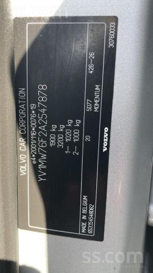 Вольво В50 2009 в Тукумс, объемом двигателя 1.60 л и пробегом 319 тыс. км за 3200 €, фото 14 на AUTOMOTO.COM.LV