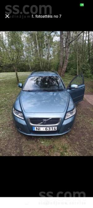 Volvo V50 2010 in Preili, with an engine capacity of 1.60 L and mileage of 276 thousand km for 3900 €, photo  on AUTOMOTO.COM.LV