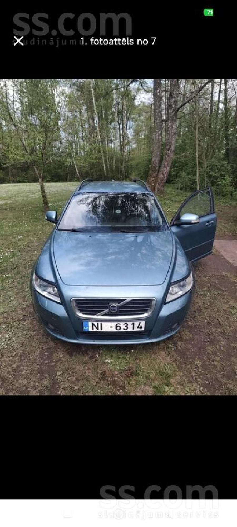 Volvo V50 2010 in Preili, with an engine capacity of 1.60 L and mileage of 276 thousand km for 3900 €, photo 1 on AUTOMOTO.COM.LV