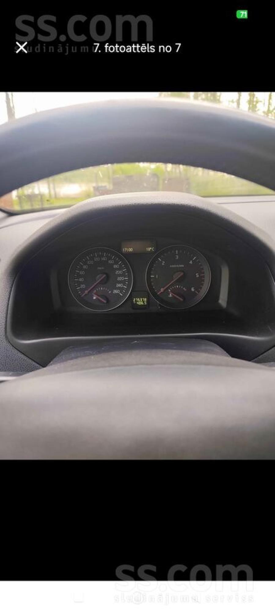 Volvo V50 2010 in Preili, with an engine capacity of 1.60 L and mileage of 276 thousand km for 3900 €, photo 8 on AUTOMOTO.COM.LV