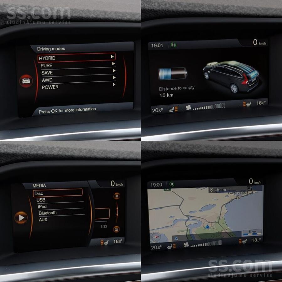 Melns Volvo V60 2013 Jūrmala, ar dzinēja tilpumu 2.40 L un nobraukumu 257 tūkst. km par 9950 €, foto 31 vietnē AUTOMOTO.COM.LV