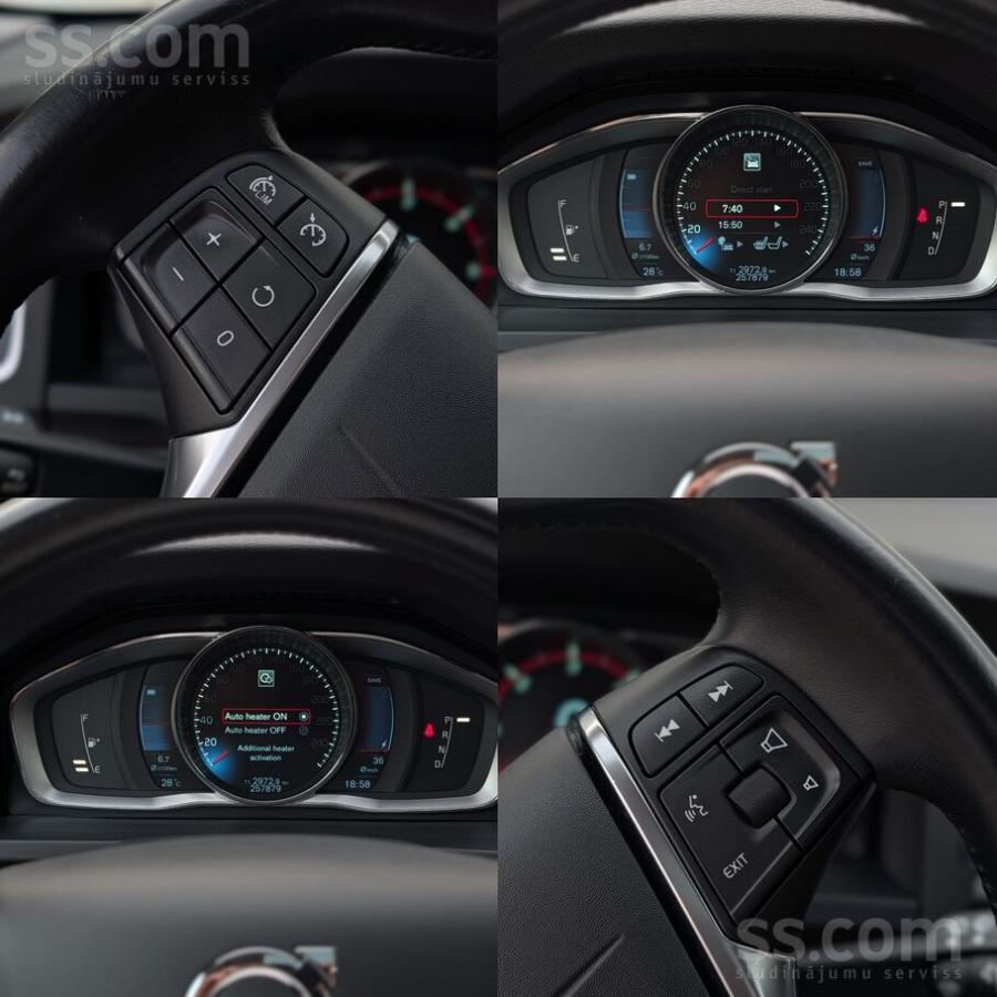 Melns Volvo V60 2013 Jūrmala, ar dzinēja tilpumu 2.40 L un nobraukumu 257 tūkst. km par 9950 €, foto 32 vietnē AUTOMOTO.COM.LV