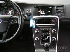 Black Volvo V60 2014 in Riga, with an engine capacity of 2.00 L and mileage of 0 thousand km for 7950 €, photo 16 on AUTOMOTO.COM.LV
