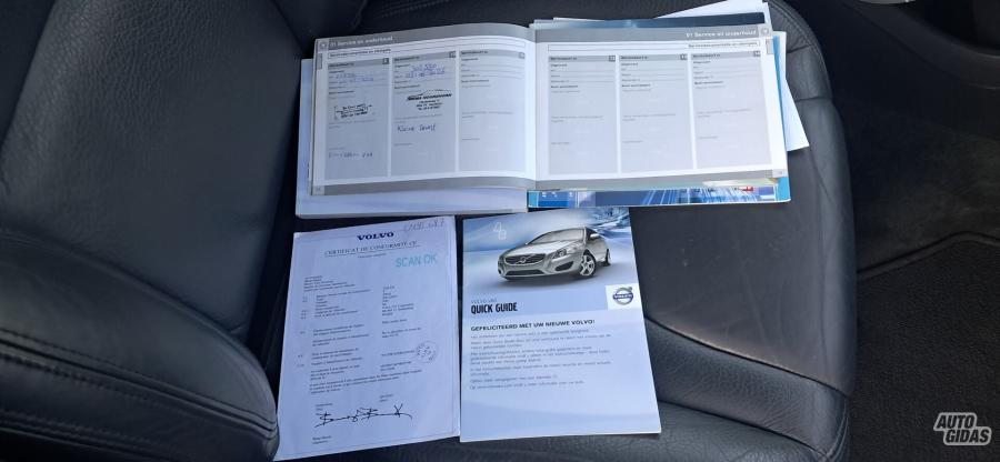 Black Volvo V60 2011 in Alytus, with an engine capacity of 2.00 L and mileage of 307 thousand km for 5850 €, photo 18 on AUTOMOTO.COM.LV