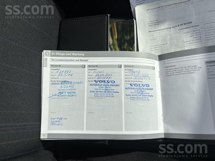 Melns Volvo V60 2012 Ogre, ar dzinēja tilpumu 2.00 L un nobraukumu 332 tūkst. km par 5100 €, foto 22 vietnē AUTOMOTO.COM.LV