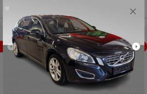 Черный Вольво B60 2012 в Юрбаркас, объемом двигателя 1.56 л и пробегом 246 тыс. км за 4500 €, фото 4 на AUTOMOTO.COM.LV