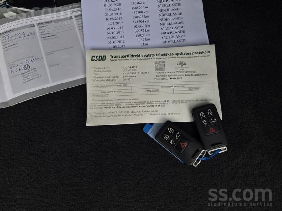 Melns Volvo V60 2012 Jelgava, ar dzinēja tilpumu 1.60 L un nobraukumu 0 tūkst. km par 5650 €, foto 24 vietnē AUTOMOTO.COM.LV