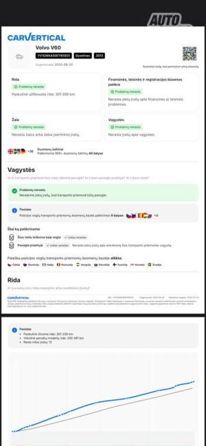Черный Вольво B60 2013 в Клайпеда, объемом двигателя 2.40 л и пробегом 325 тыс. км за 7500 €, фото 14 на AUTOMOTO.COM.LV