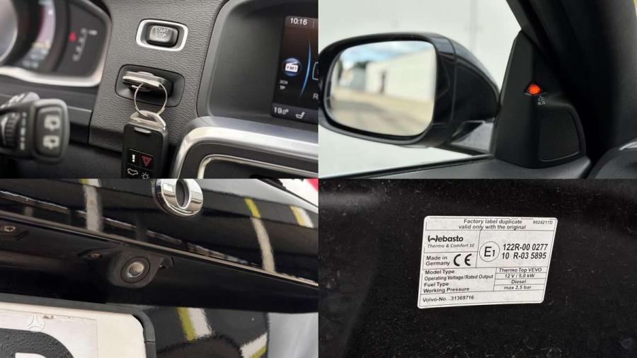 Black Volvo V60 2013 in Raseiniai, with an engine capacity of 2.40 L and mileage of 257 thousand km for 7500 €, photo 52 on AUTOMOTO.COM.LV