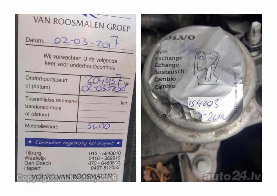 Черный Вольво B60 2013 в Таллин, объемом двигателя 1.60 л и пробегом 350 тыс. км за 3350 €, фото 17 на AUTOMOTO.COM.LV