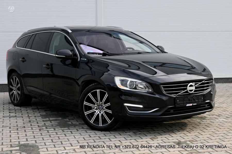 Black Volvo V60 2014 in Kretinga, with an engine capacity of 2.40 L and mileage of 236 thousand km for 8999 €, photo 1 on AUTOMOTO.COM.LV