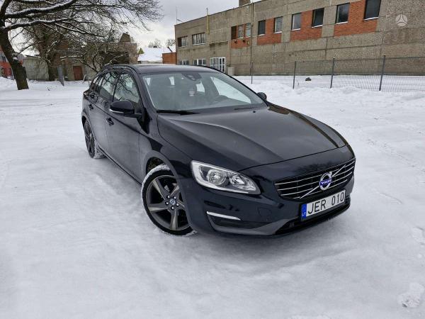 Melns Volvo V60 2014 Alīta, ar dzinēja tilpumu 1.98 L un nobraukumu 250 tūkst. km par 8170 €, foto 3 vietnē AUTOMOTO.COM.LV