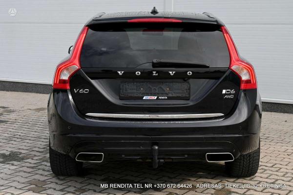 Black Volvo V60 2014 in Kretinga, with an engine capacity of 2.40 L and mileage of 236 thousand km for 8999 €, photo 7 on AUTOMOTO.COM.LV