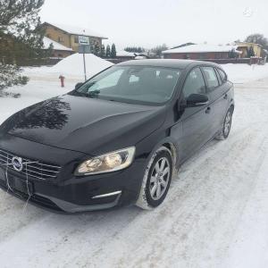 Black Volvo V60 2014 in Panevezys, with an engine capacity of 1.56 L and mileage of 278 thousand km for 4900 €, photo  on AUTOMOTO.COM.LV