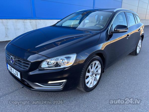Black Volvo V60 2014 in Paide, with an engine capacity of 1.60 L and mileage of 235 thousand km for 7790 €, photo 1 on AUTOMOTO.COM.LV