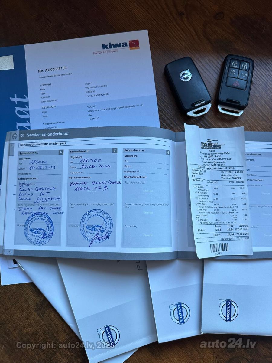 Черный Вольво B60 2014 в Таллин, объемом двигателя 2.40 л и пробегом 228 тыс. км за 9200 €, фото 30 на AUTOMOTO.COM.LV