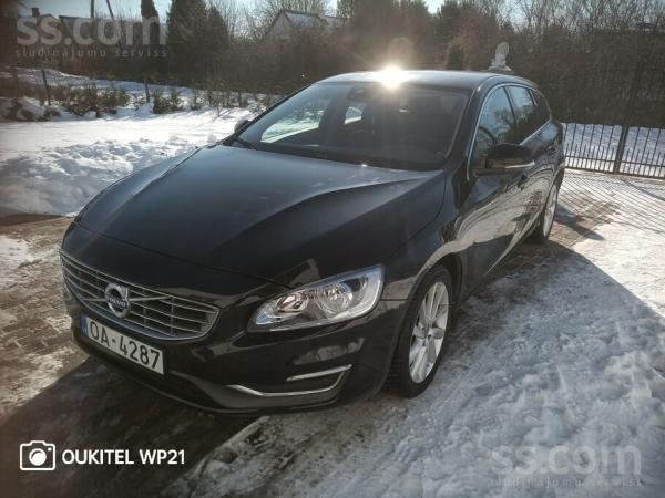 Черный Вольво B60 2014 в Тукумс, объемом двигателя 2.00 л и пробегом 291 тыс. км за 8500 €, фото 7 на AUTOMOTO.COM.LV
