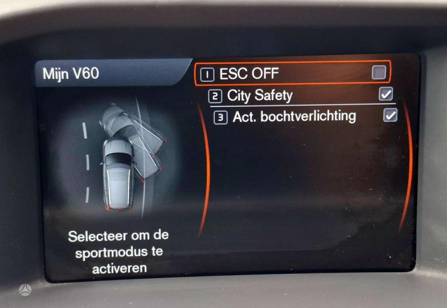 Black Volvo V60 2014 in Alytus, with an engine capacity of 1.98 L and mileage of 248 thousand km for 5250 €, photo 25 on AUTOMOTO.COM.LV