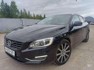 Black Volvo V60 2014 in Utena, with an engine capacity of 2.40 L and mileage of 187 thousand km for 7700 €, photo  on AUTOMOTO.COM.LV