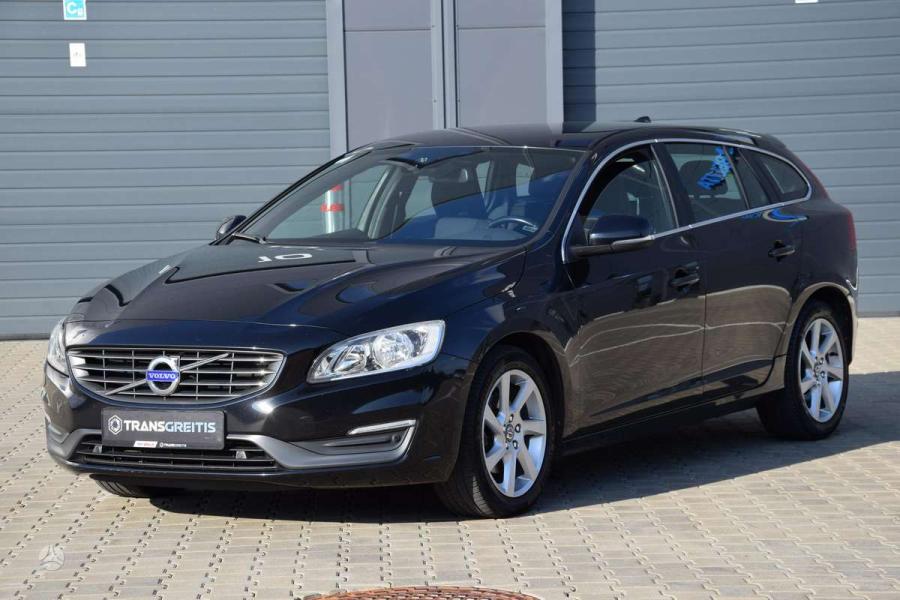 Black Volvo V60 2014 in Vilnius, with an engine capacity of 1.98 L and mileage of 190 thousand km for 7690 €, photo 6 on AUTOMOTO.COM.LV