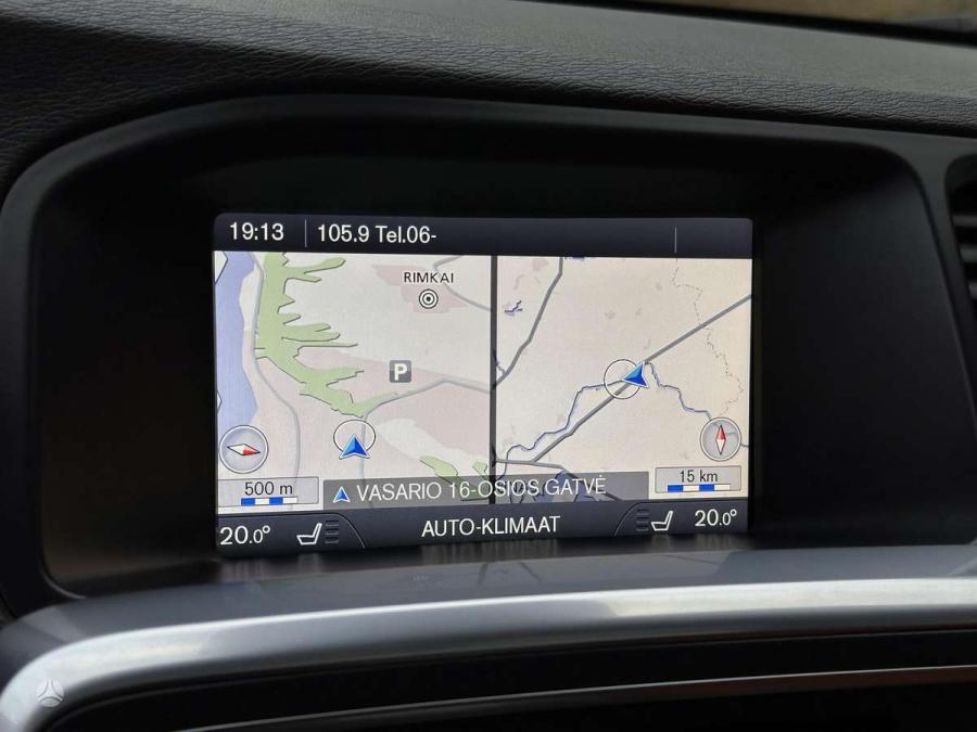 Black Volvo V60 2014 in Jonava, with an engine capacity of 2.40 L and mileage of 266 thousand km for 8250 €, photo 29 on AUTOMOTO.COM.LV