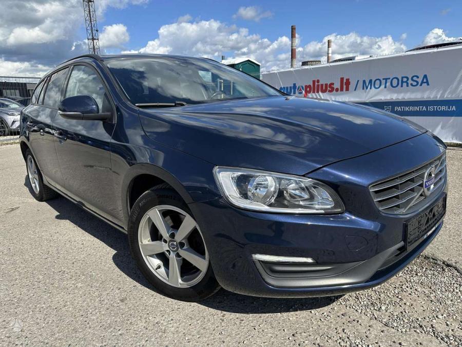 Melns Volvo V60 2014 Kauņa, ar dzinēja tilpumu 1.56 L un nobraukumu 248 tūkst. km par 6550 €, foto 1 vietnē AUTOMOTO.COM.LV