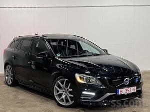 Black Volvo V60 2014 in Jurmala, with an engine capacity of 2.40 L and mileage of 361 thousand km for 9995 €, photo 3 on AUTOMOTO.COM.LV