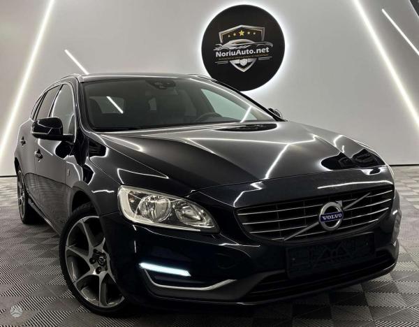 Melns Volvo V60 2015 Marijampole, ar dzinēja tilpumu 1.97 L un nobraukumu 249 tūkst. km par 7650 €, foto 1 vietnē AUTOMOTO.COM.LV