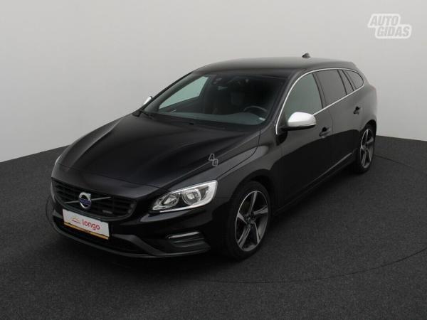 Melns Volvo V60 2015 Viļņa, ar dzinēja tilpumu 1.60 L un nobraukumu 223 tūkst. km par 10199 €, foto 1 vietnē AUTOMOTO.COM.LV