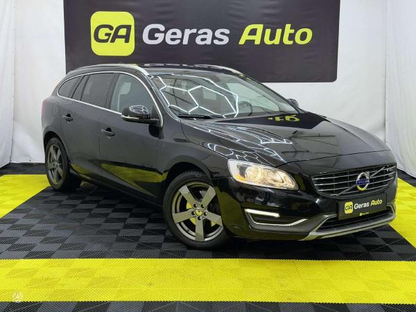 Melns Volvo V60 2015 Viļņa, ar dzinēja tilpumu 1.97 L un nobraukumu 176 tūkst. km par 9450 €, foto 3 vietnē AUTOMOTO.COM.LV