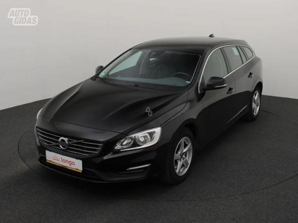 Black Volvo V60 2015 in Vilnius, with an engine capacity of 2.00 L and mileage of 185 thousand km for 9199 €, photo 1 on AUTOMOTO.COM.LV