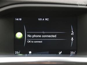 Black Volvo V60 2015 in Vilnius, with an engine capacity of 2.00 L and mileage of 185 thousand km for 9199 €, photo 24 on AUTOMOTO.COM.LV