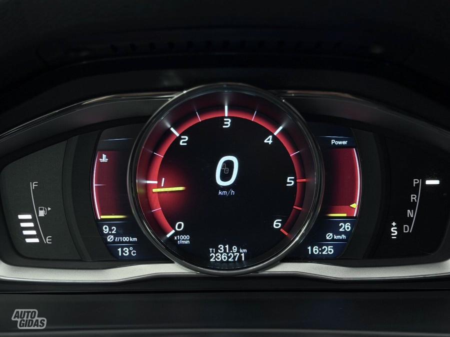 Черный Вольво B60 2015 в Авиженяй, объемом двигателя 2.00 л и пробегом 236 тыс. км за 6799 €, фото 28 на AUTOMOTO.COM.LV