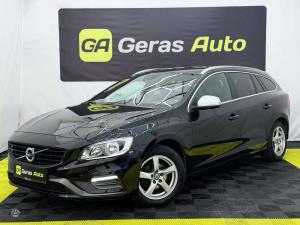Black Volvo V60 2015 in Vilnius, with an engine capacity of 1.97 L and mileage of 236 thousand km for 6299 €, photo  on AUTOMOTO.COM.LV