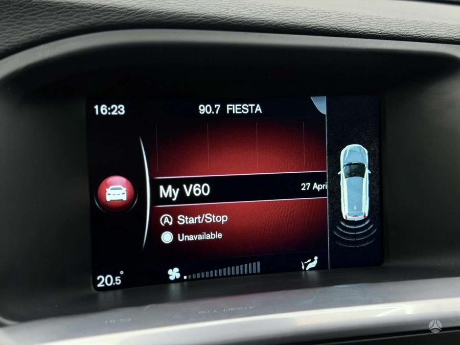 Black Volvo V60 2015 in Vilnius, with an engine capacity of 1.97 L and mileage of 236 thousand km for 6299 €, photo 23 on AUTOMOTO.COM.LV