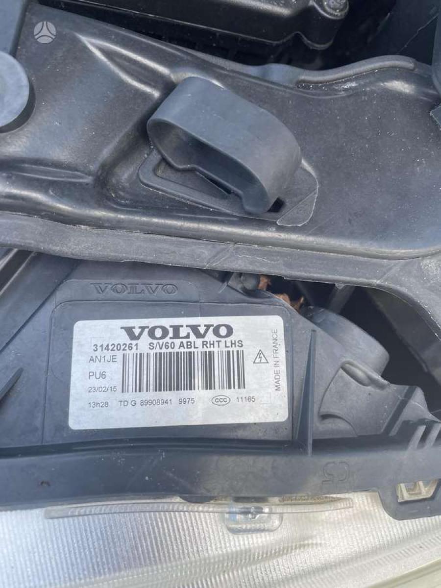 Черный Вольво B60 2015 в Паневежис, объемом двигателя 2.40 л и пробегом 312 тыс. км за 6900 €, фото 31 на AUTOMOTO.COM.LV