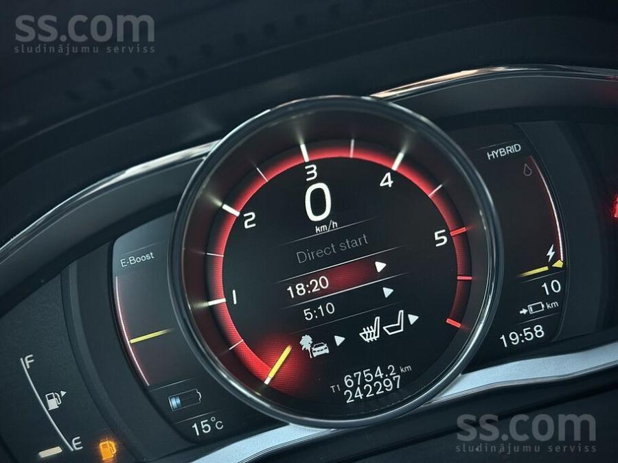 Черный Вольво B60 2015 в Елгава, объемом двигателя 2.40 л и пробегом 242 тыс. км за 8500 €, фото 21 на AUTOMOTO.COM.LV