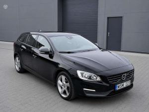 Black Volvo V60 2015 in Vilnius, with an engine capacity of 1.56 L and mileage of 296 thousand km for 4450 €, photo  on AUTOMOTO.COM.LV