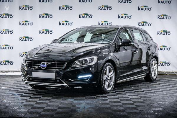 Melns Volvo V60 2016 Kauņa, ar dzinēja tilpumu 2.40 L un nobraukumu 0 tūkst. km par 9690 €, foto 1 vietnē AUTOMOTO.COM.LV